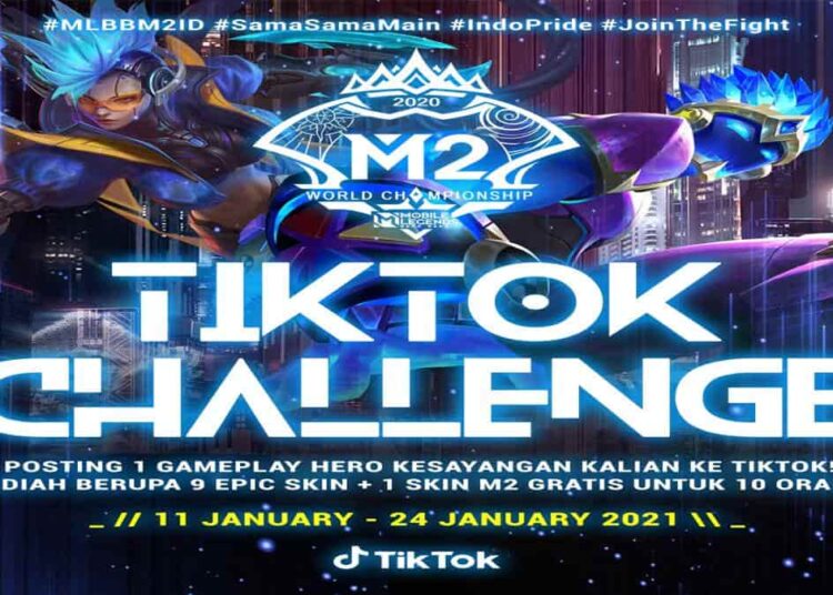 Moonton Berikan Skin Gratis Dari M2 Di TikTok Challenge, Begini Caranya ...